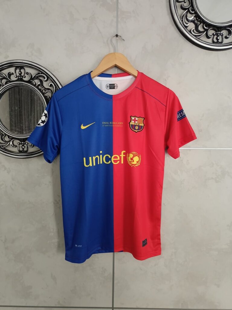 MESSI BARCELONA HOME KIT 2008/2009 EMBROIDERY - Visions Jersey